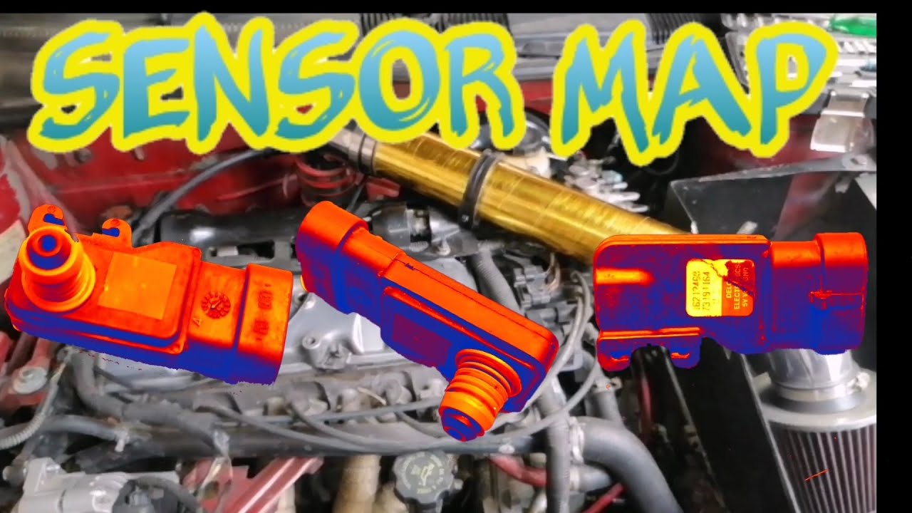 como cambiar el sensor map // fallas del sensor map // donde esta el ...