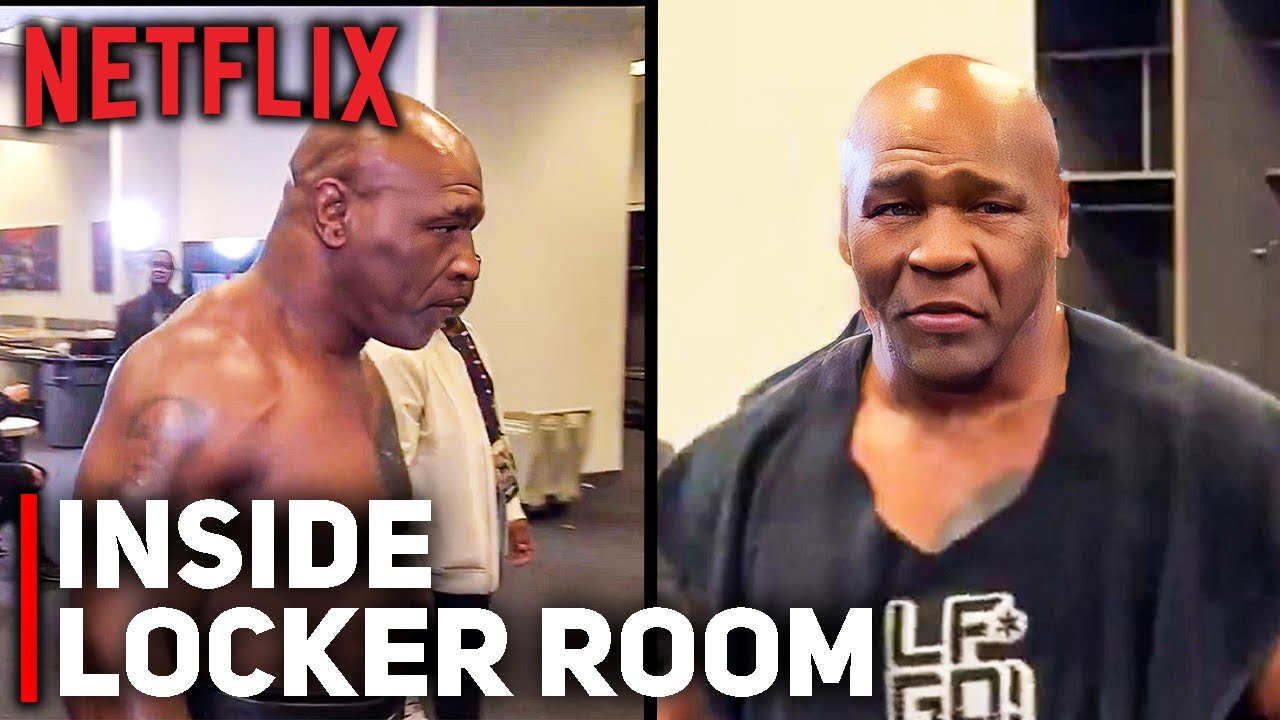 NETFLIX UNCUT: Mike Tyson Emotional In Locker Room Moments After Jake ...