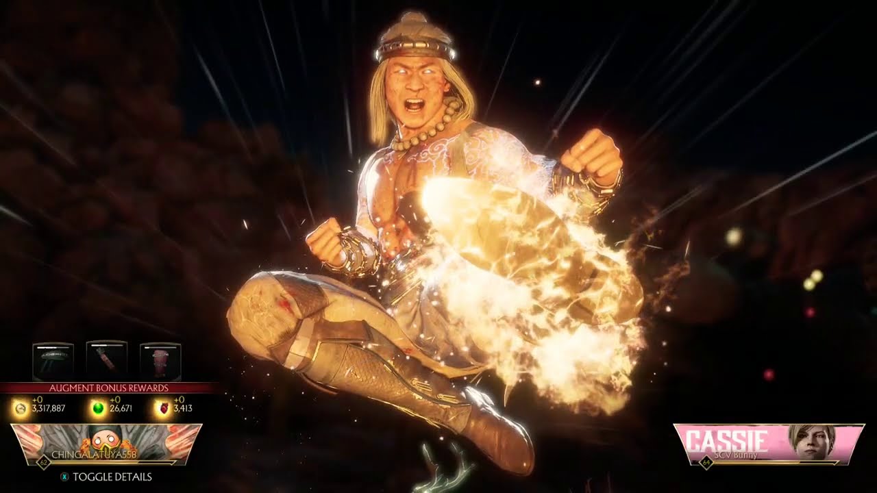 Mk11 Aztec Liu Kang win - YouTube