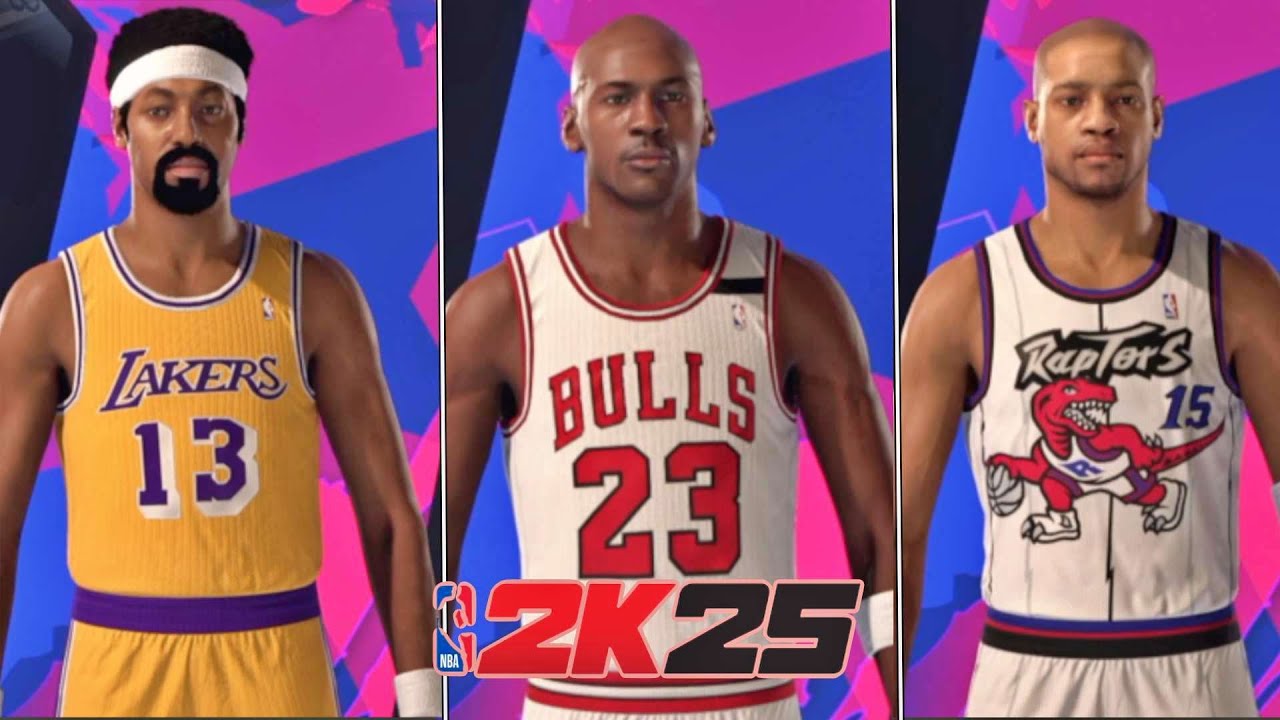 NBA 2K25 Next Gen- All NBA Legends Face Scans! [PS5, Xbox Series] - YouTube