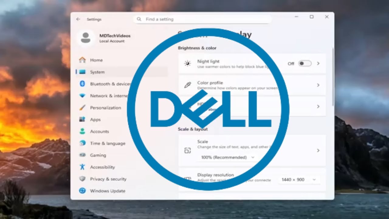 How to Adjust Display Scaling on Dell Laptop [Guide] - YouTube