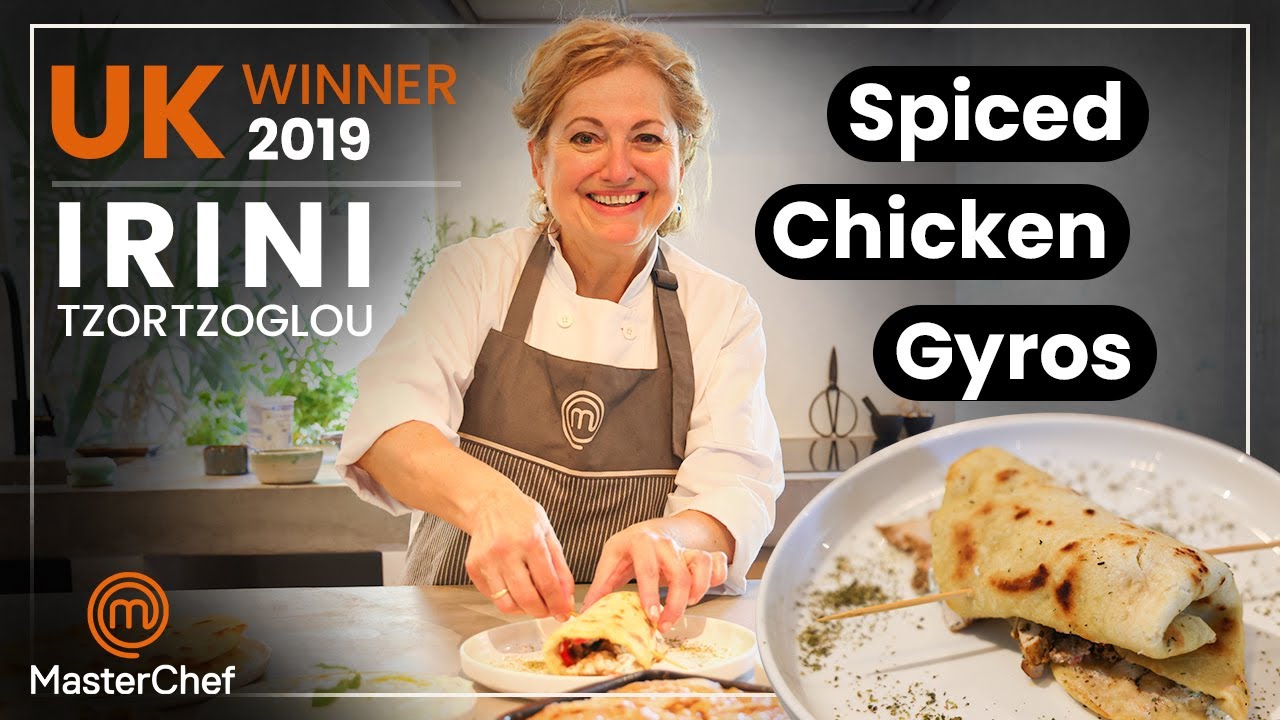 Cretan Spiced Chicken Gyros by MasterChef UK Winner Irini Tzortzoglou ...