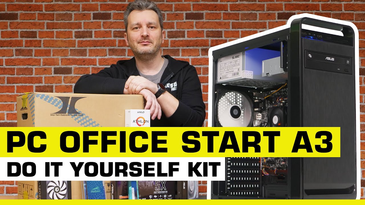 [Tutorial] Asamblare PC Office Start A3 (Do It Yourself KIT) - YouTube