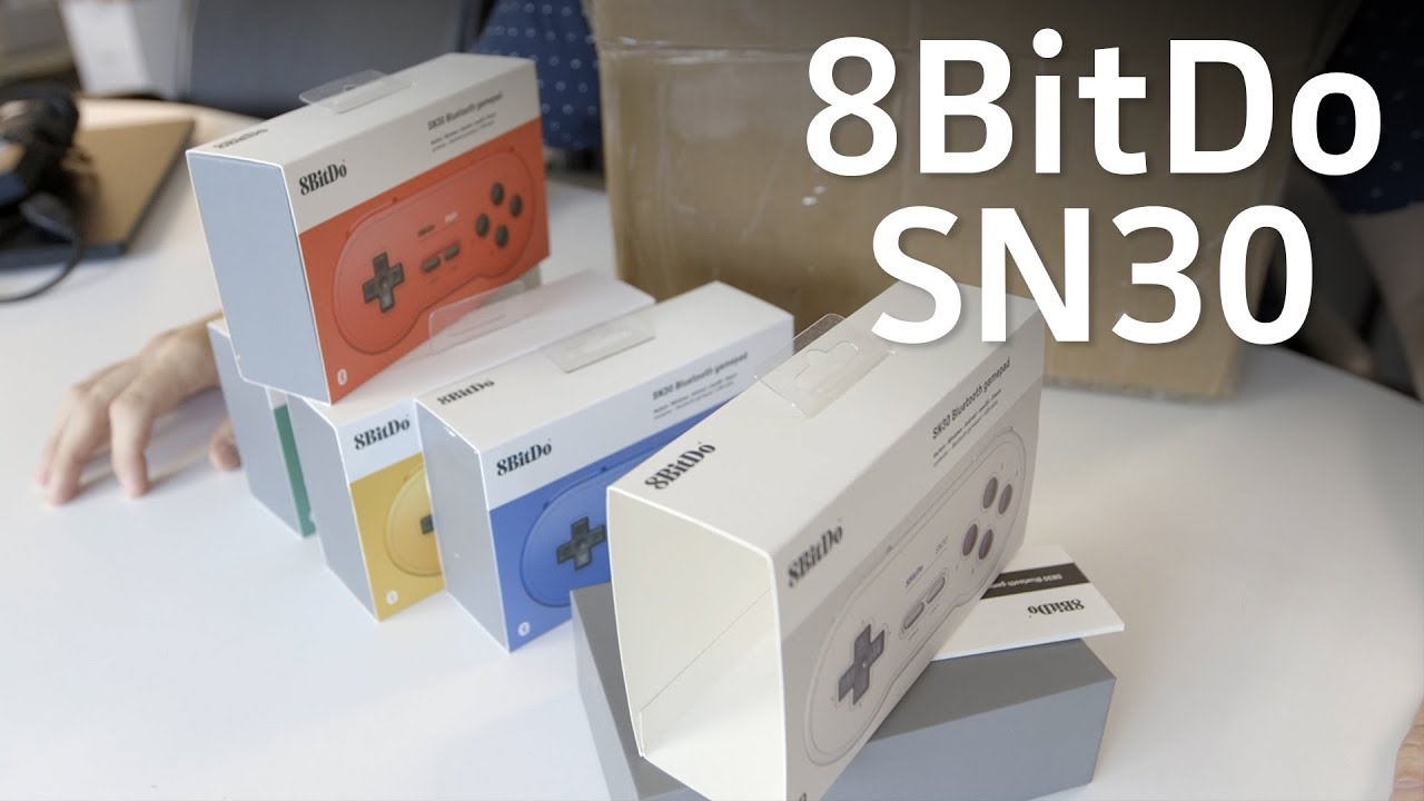 Unboxing new 8BitDo SN30 & SN30 Pro colors