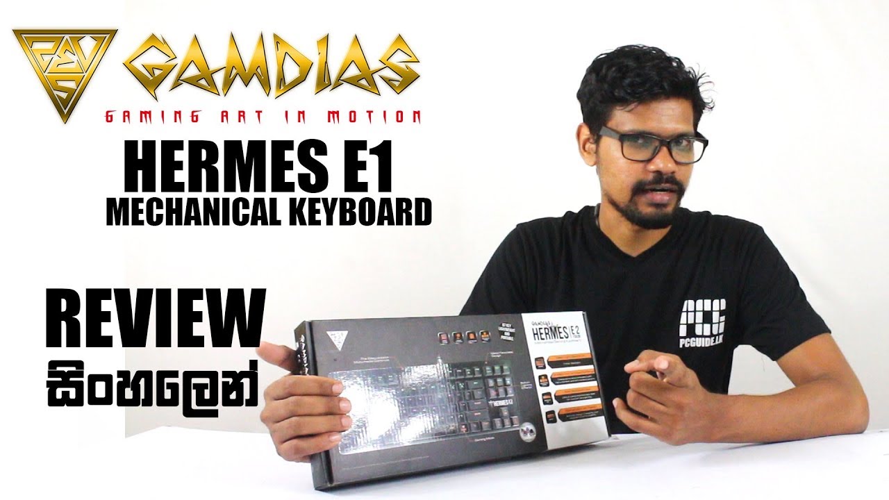 Gamdias Hermes E2 Mechanical Gaming Keyboard Review සිංහලෙන්. - YouTube