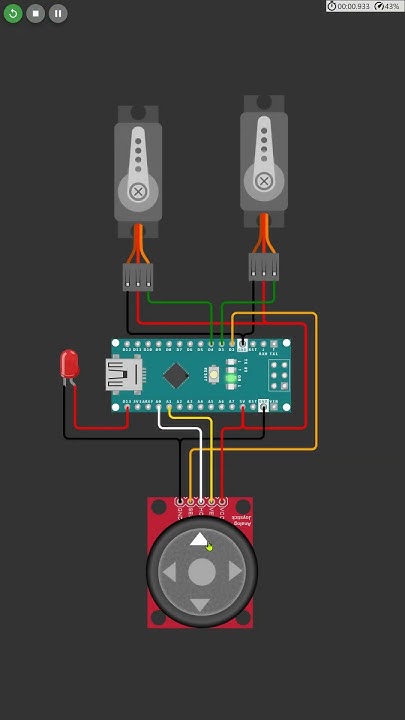 🕹️Joystick-Controlled Servo Motor Project with Arduino! 🛠️ #electronic #servomotors #iot - YouTube