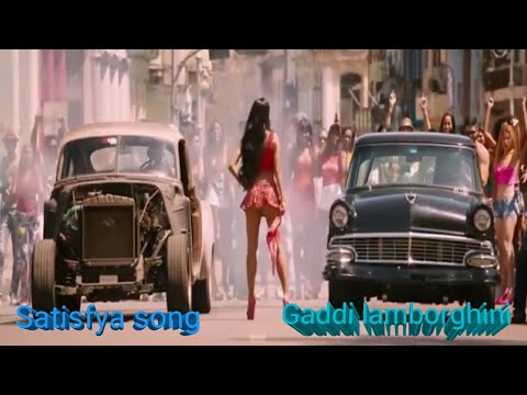 Imran Khan Satisfya song (Car Racing Best scene) - YouTube