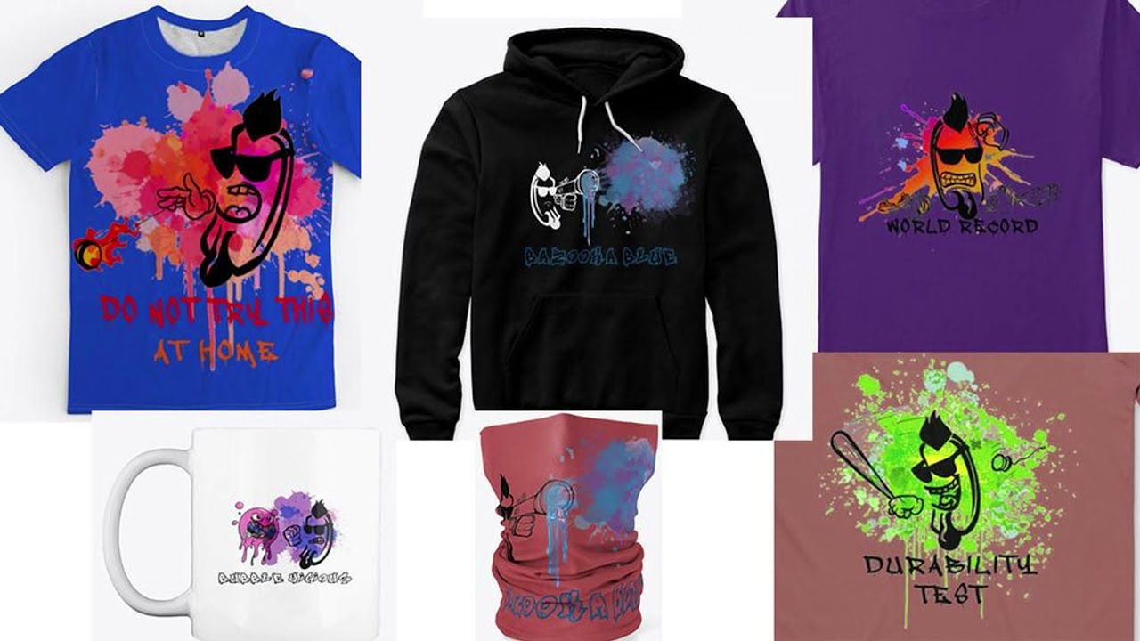 SICK NEW MERCH ON MY STORE!! - YouTube