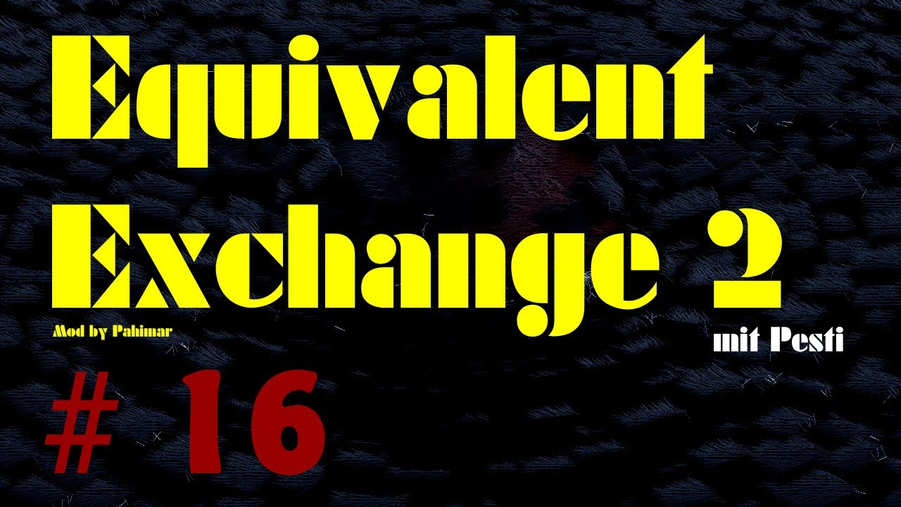 [Equivalent Exchange 2] Episode 16 - Untergrund-Basis - Wände - YouTube