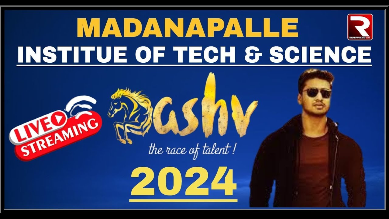 LIVE : ASHV 2K24 | MITS | Nikhil Hero Special Celebrity Performance ...