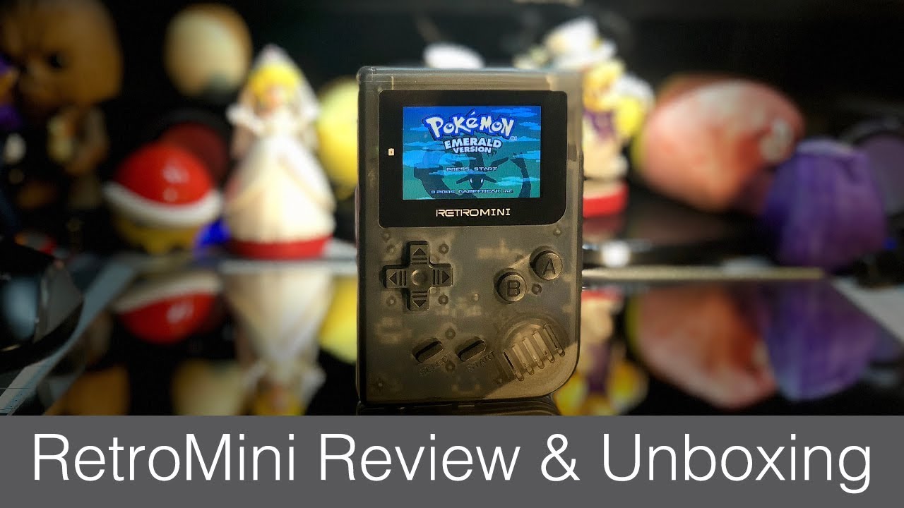 Retro Mini GBA System Clone-Handheld Gaming Console || Unboxing ...