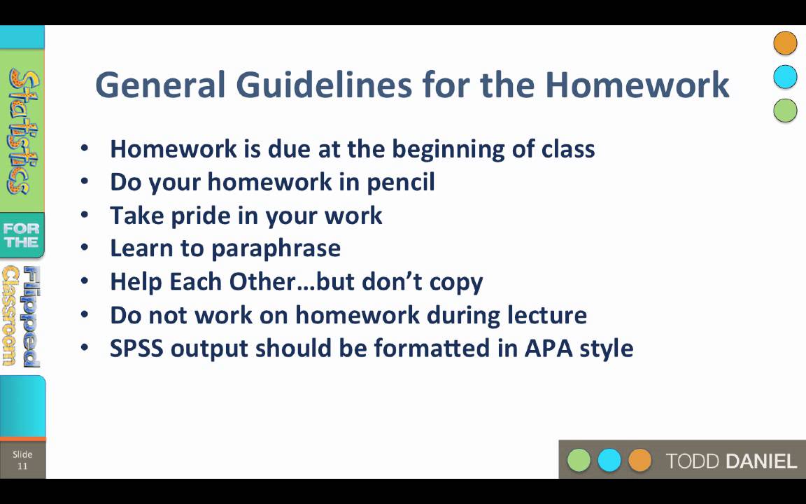 0-5 Guidelines for the Homework - YouTube