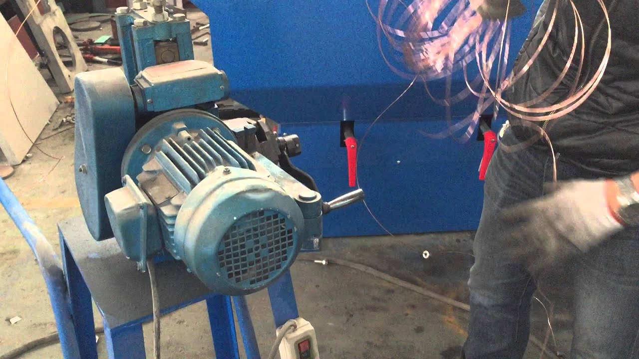 HXE-17DST, 3mm copper wire threading - YouTube