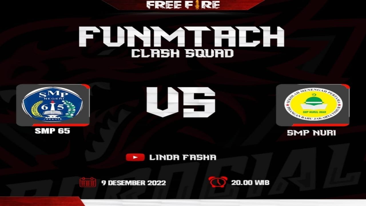 FUNMATCH CLASH SQUAD SMP 65 VS SMP NURI - YouTube