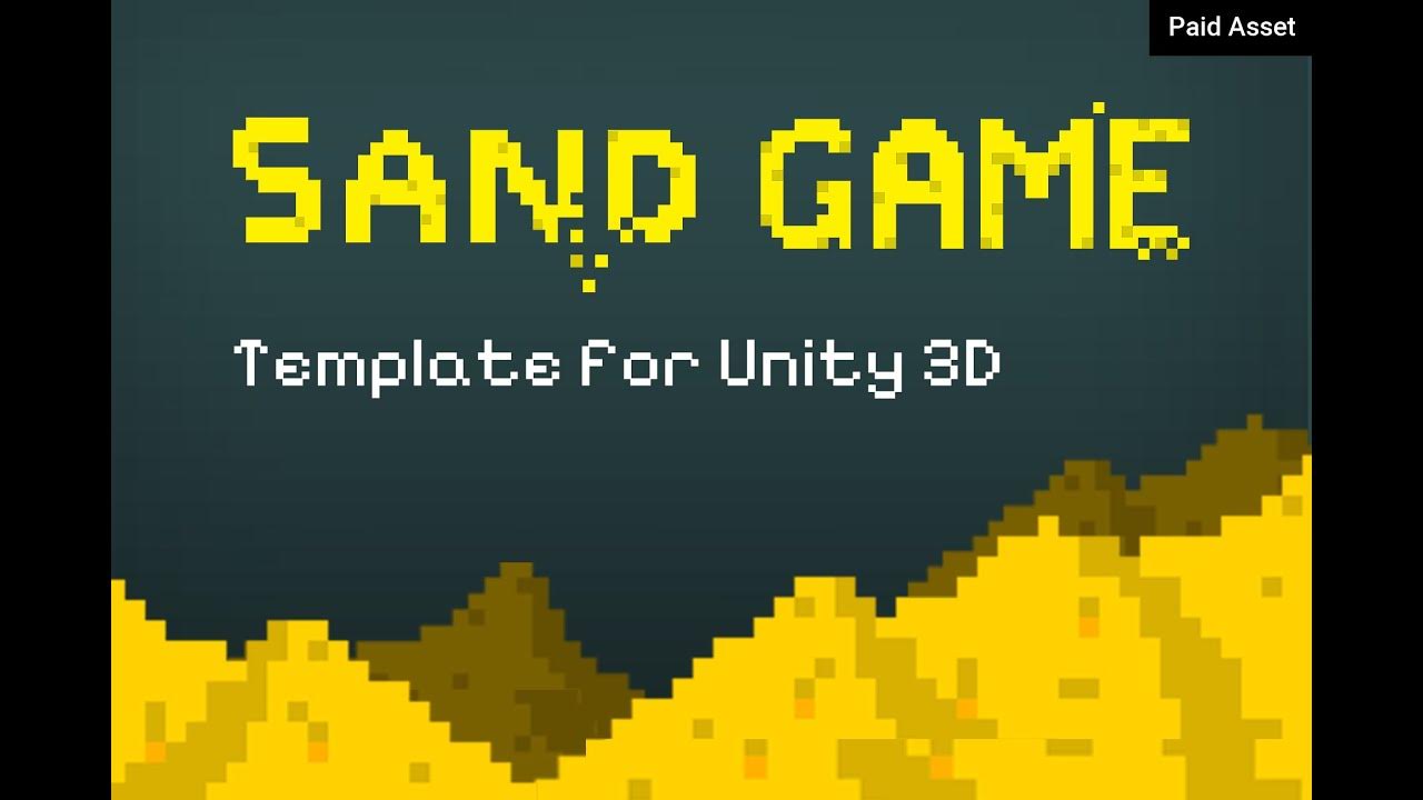 PAID ASSET: How to make a falling sand game in Unity - YouTube