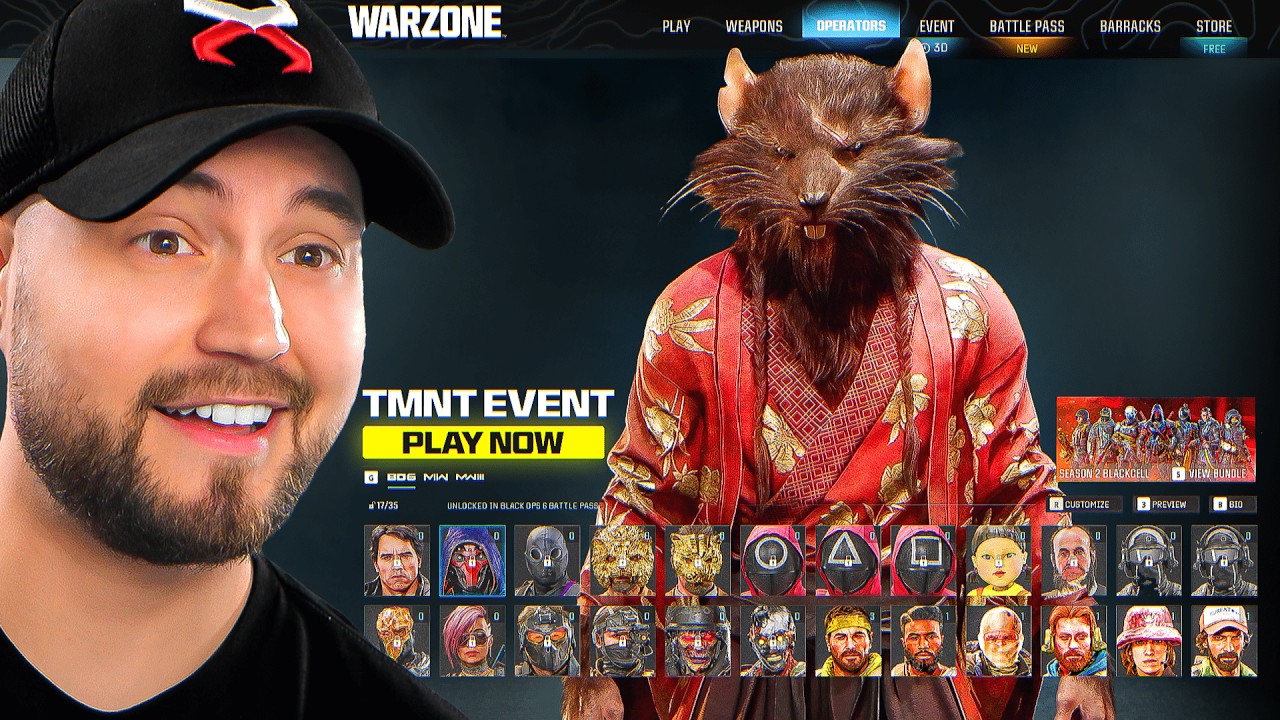 Call of Duty's TMNT Event is HERE but.. (BO6 Warzone Ninja Turtles ...