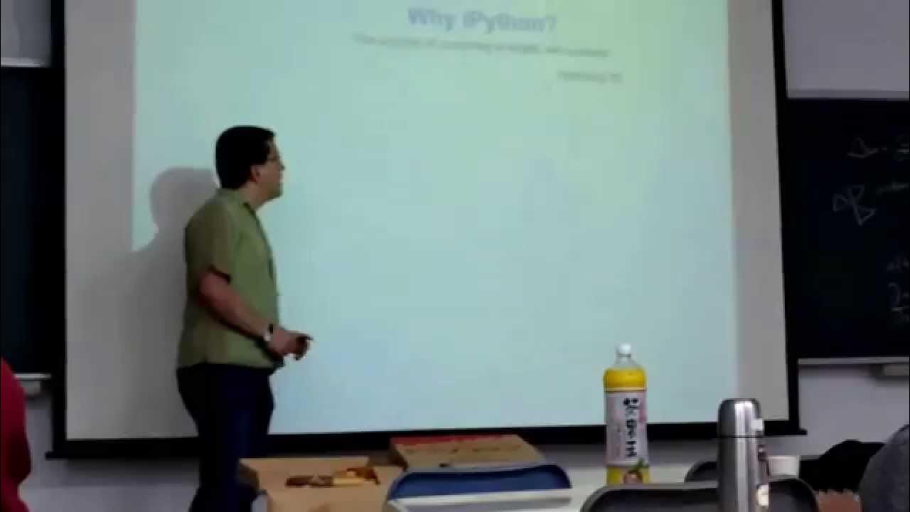 Fernando Perez Guest Lecture: IPython at NDHU - YouTube