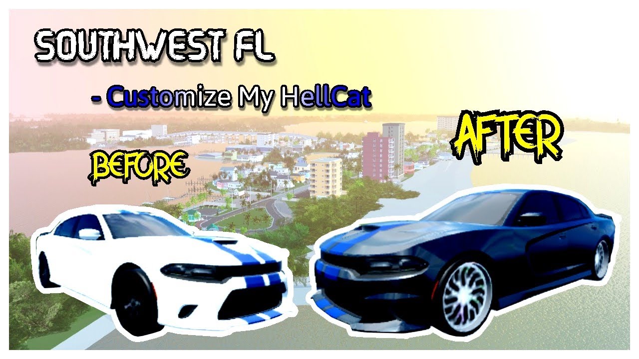 Customize My Hellcat|| Roblox- Southwest Florida - YouTube