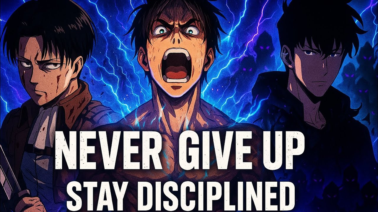 NEVER GIVE UP – The Discipline of a True Warrior | Anime Motivation ...
