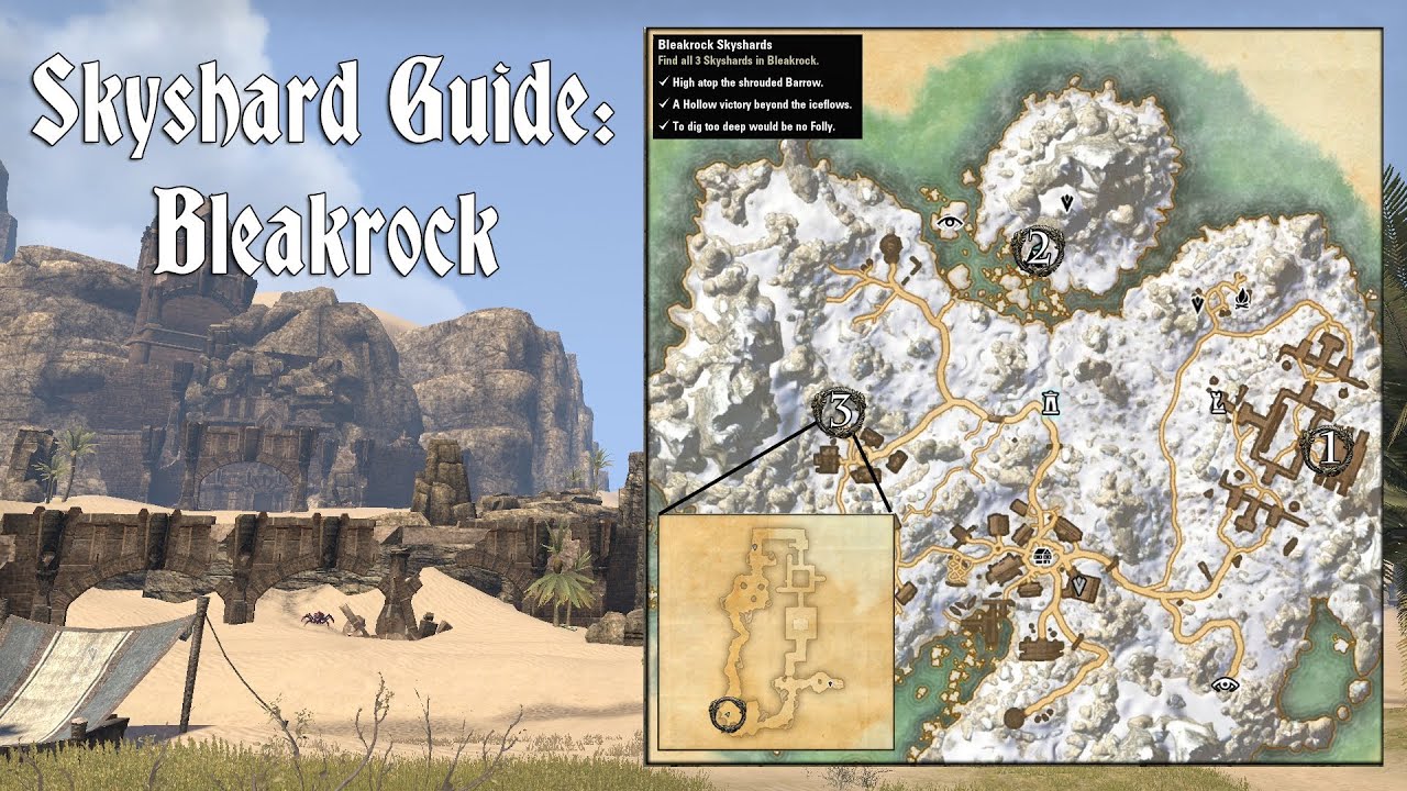 ESO SkyShard Guide: Bleakrock - YouTube