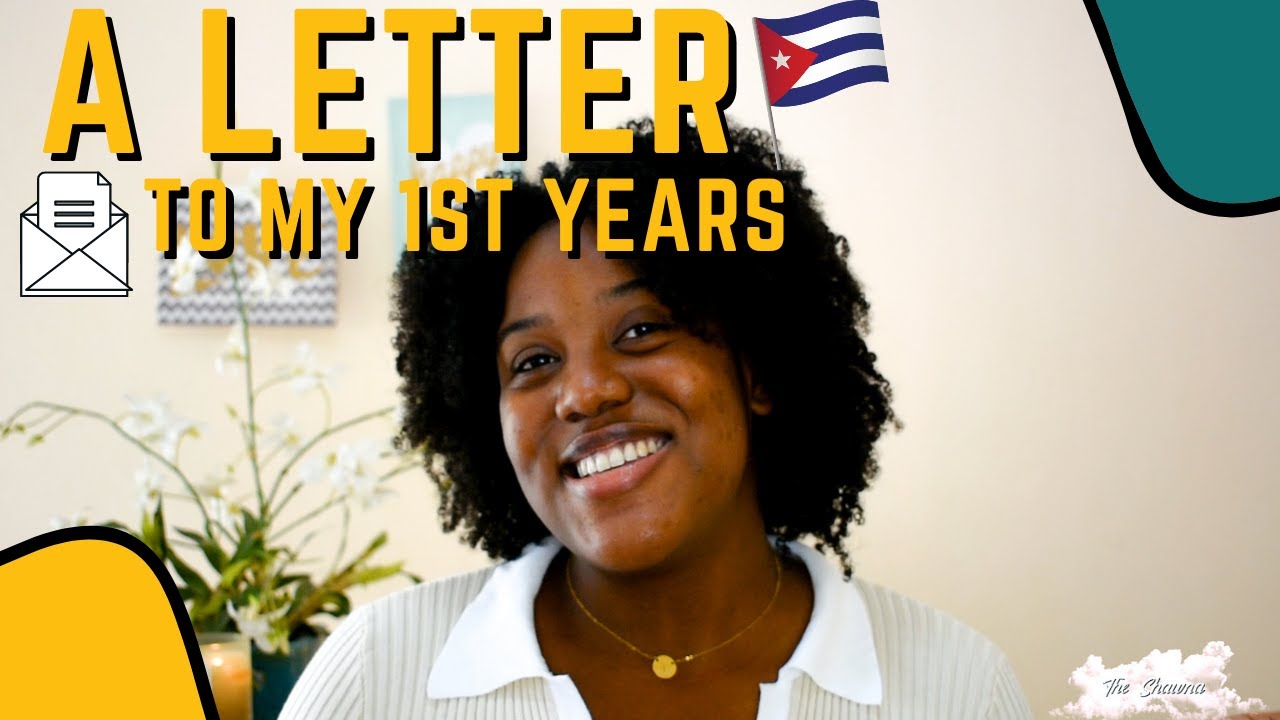 A LETTER TO MY 1ST YEARS | SC Series 🇨🇺 - YouTube