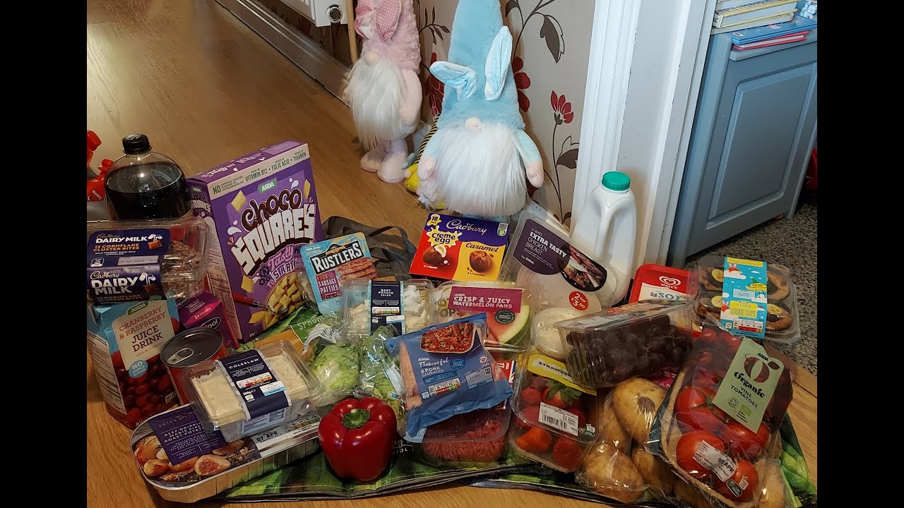 Saturday 1st April 2023. Shopping haul asda delivery and having a moan ...