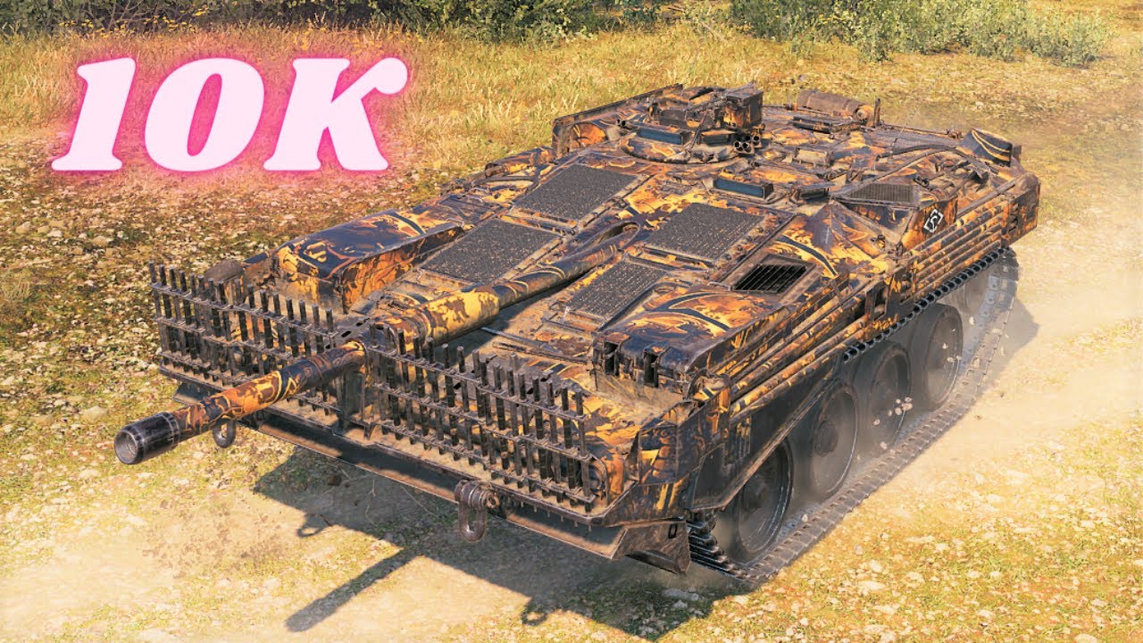 Strv 103B - 10K Damage World of Tanks,WoT tank battle - YouTube