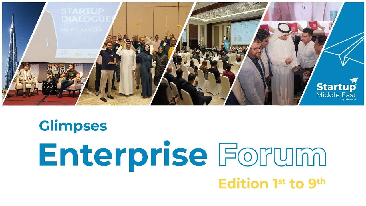 Startup ME Enterprise Forum Highlights in a Flash - YouTube