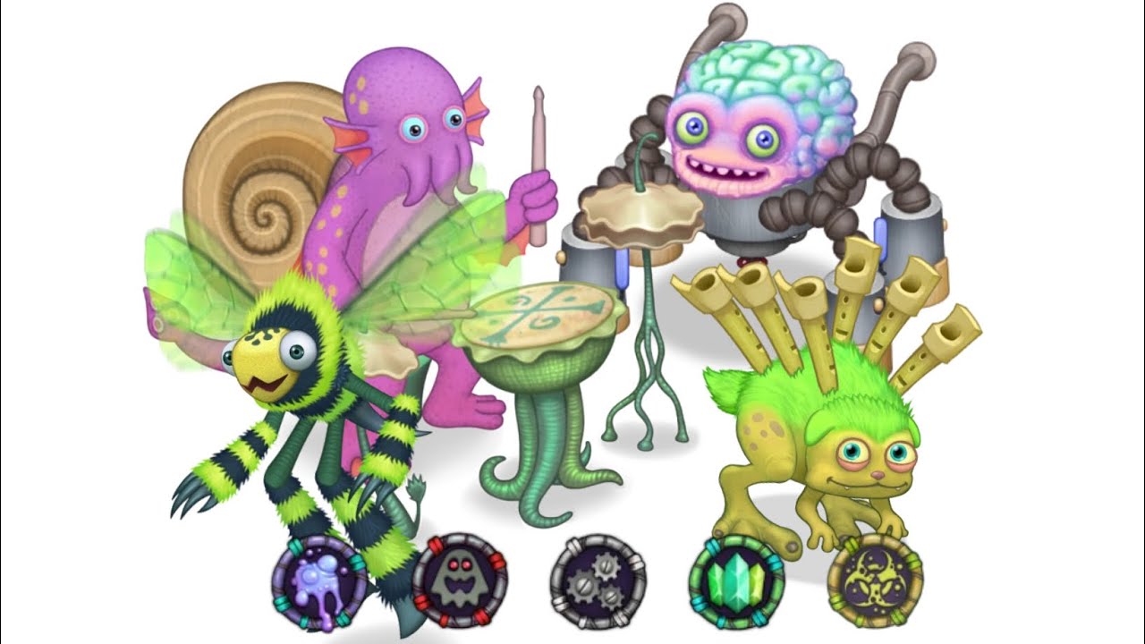 MSM Water Island But It’s Only Ethereal Monsters (Ultimate Mashup ...