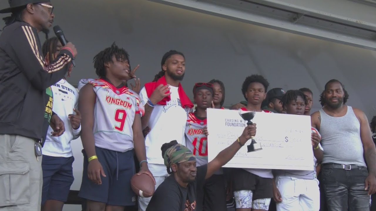 Damar Hamlin's 'Chasing M's Foundation' hosts CPR event - YouTube