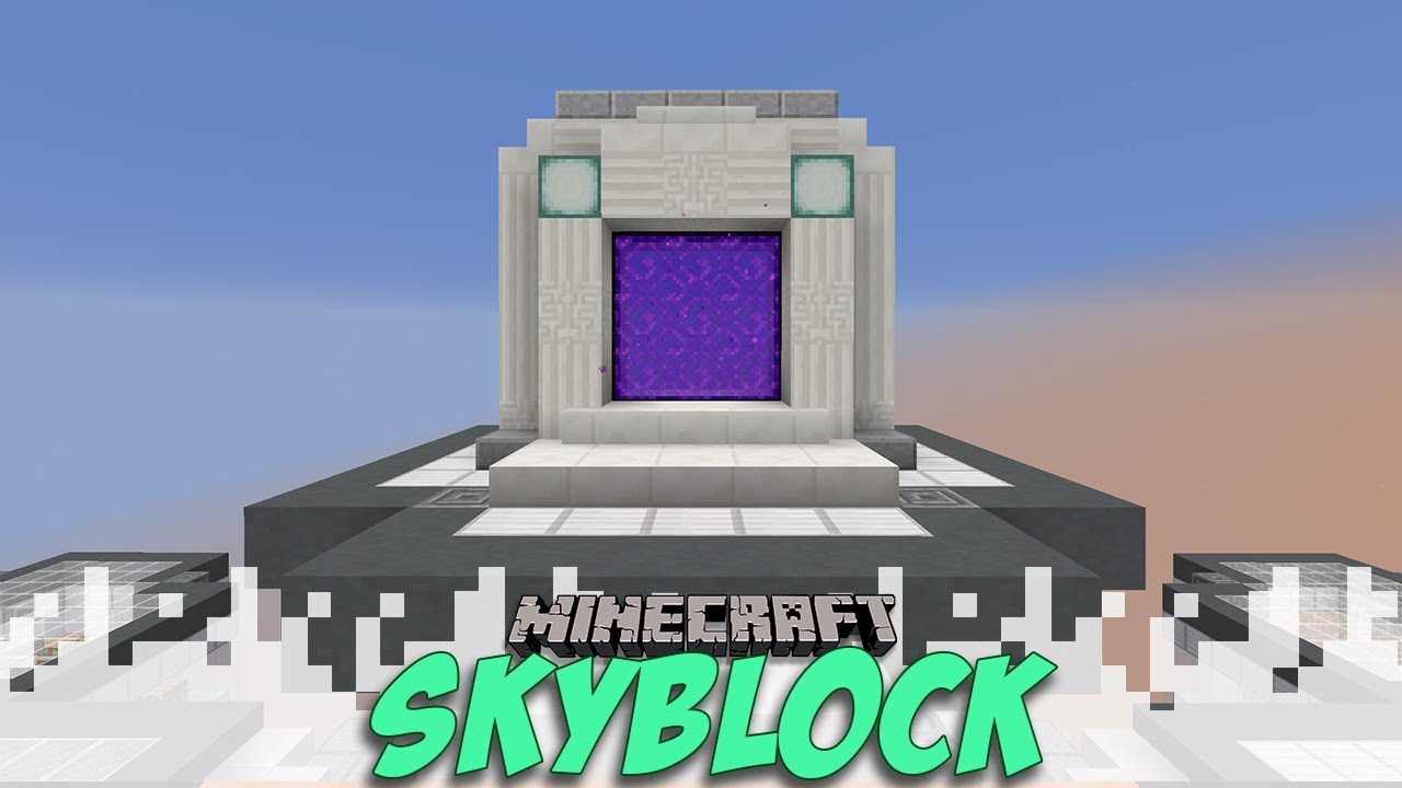 Pretty Portal - Skyblock Season 2 - EP17 (Minecraft Video) - YouTube