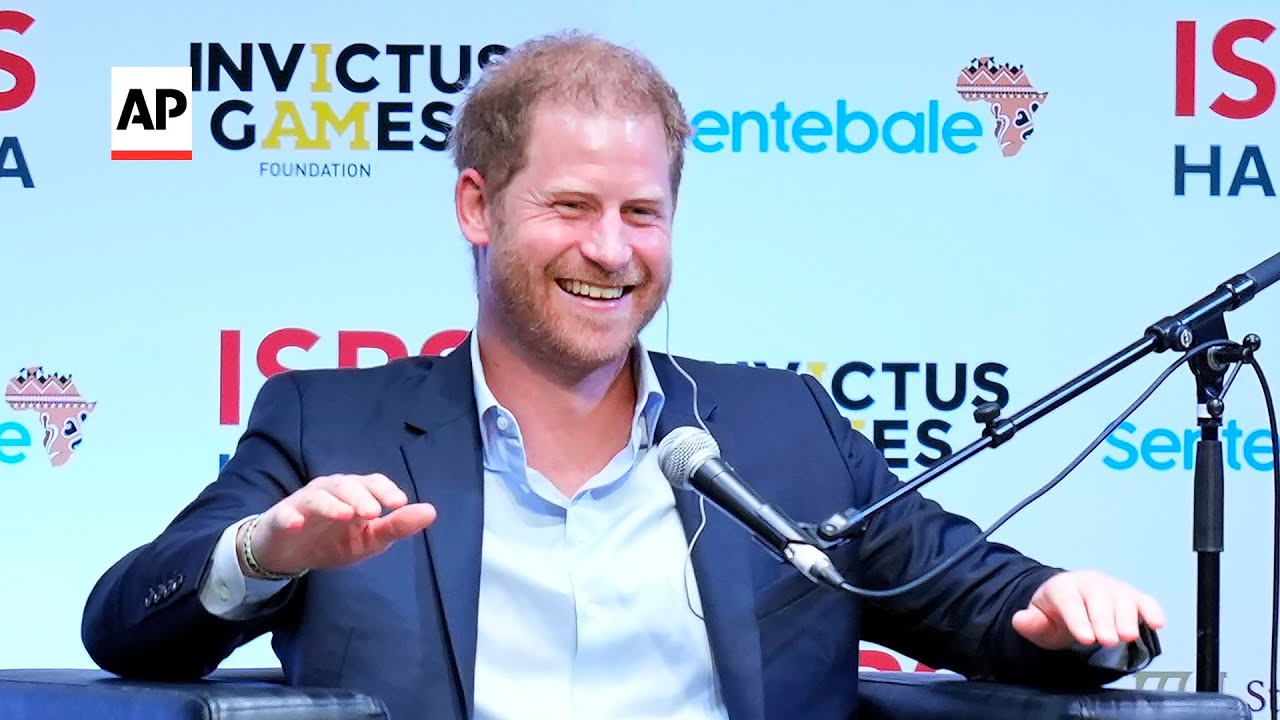 Prince Harry discusses healing power of sport - YouTube