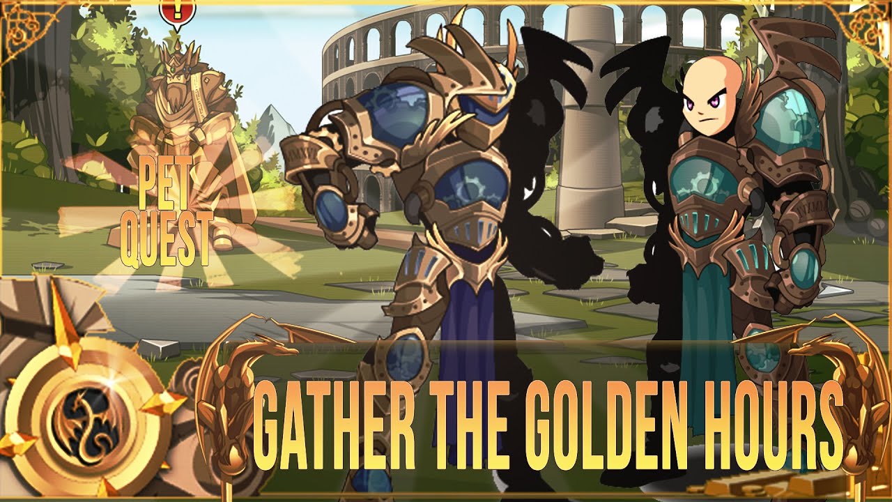 =AQW= "Gather the Golden Hours" Quest Walkthrough [Gold Infinity Knight ...