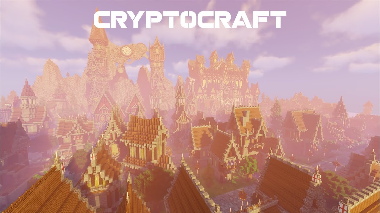 CryptoCraft - trailer (play-to-earn Minecraft server) - YouTube