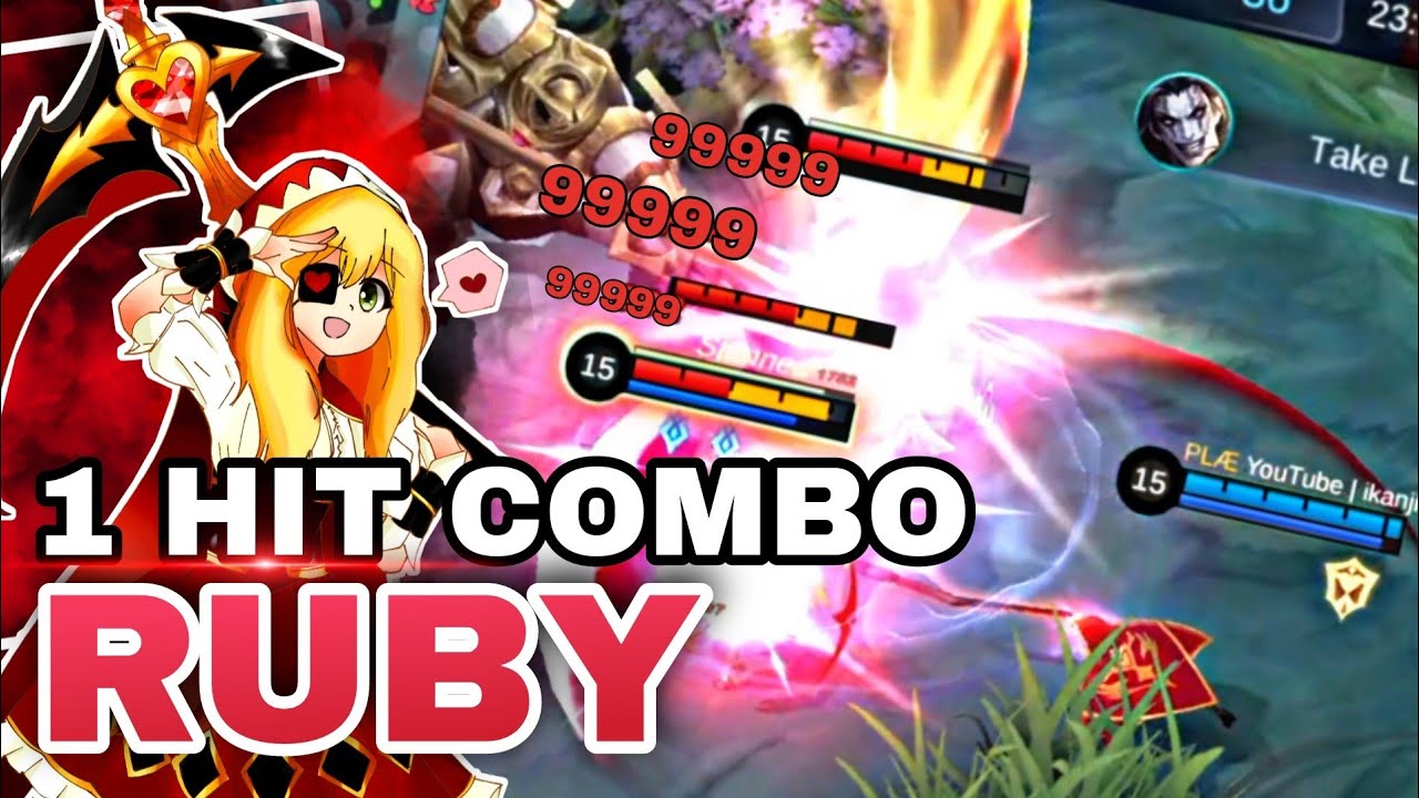 RUBY ONE HIT COMBO BUILD 2022 | NEW META S24-25 | EMD BUILD | ikanji ...