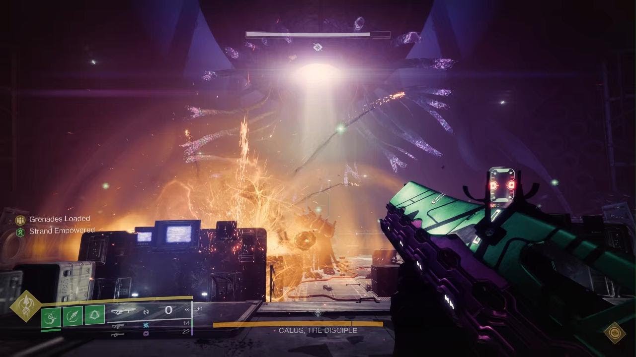 *SPOILERS* Destiny 2 Lightfall Final boss & Ending - YouTube