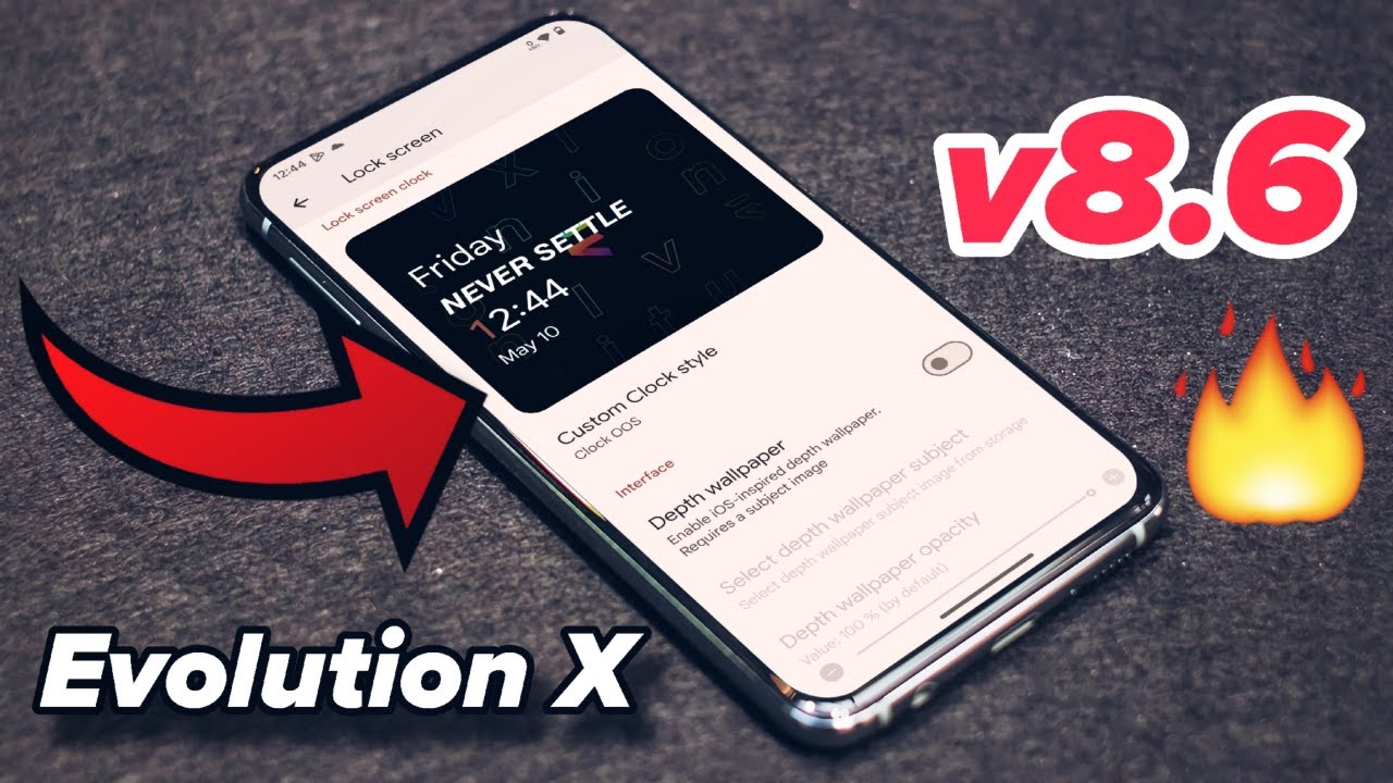 EvolutionX 8.6 Released: an AOSP version with many Features 🤩 - YouTube