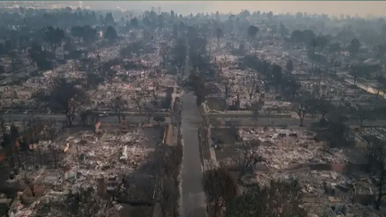 Live coverage of fires in Los Angeles, California,@livenews-01 - YouTube