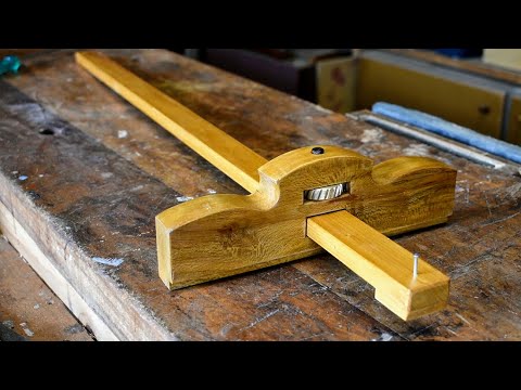 Gramil de madera * CONOCES ESTE GRAMIL DE CARPINTERO? - YouTube