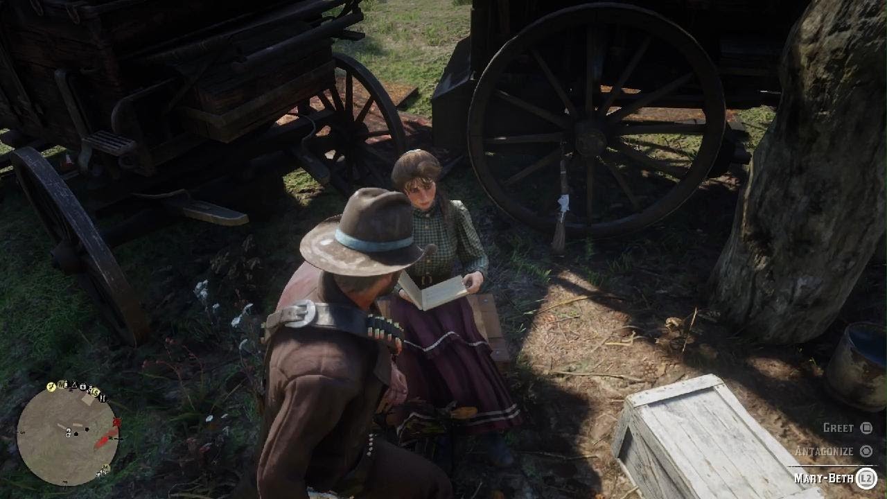 RDR2-Talk with mary beth - YouTube