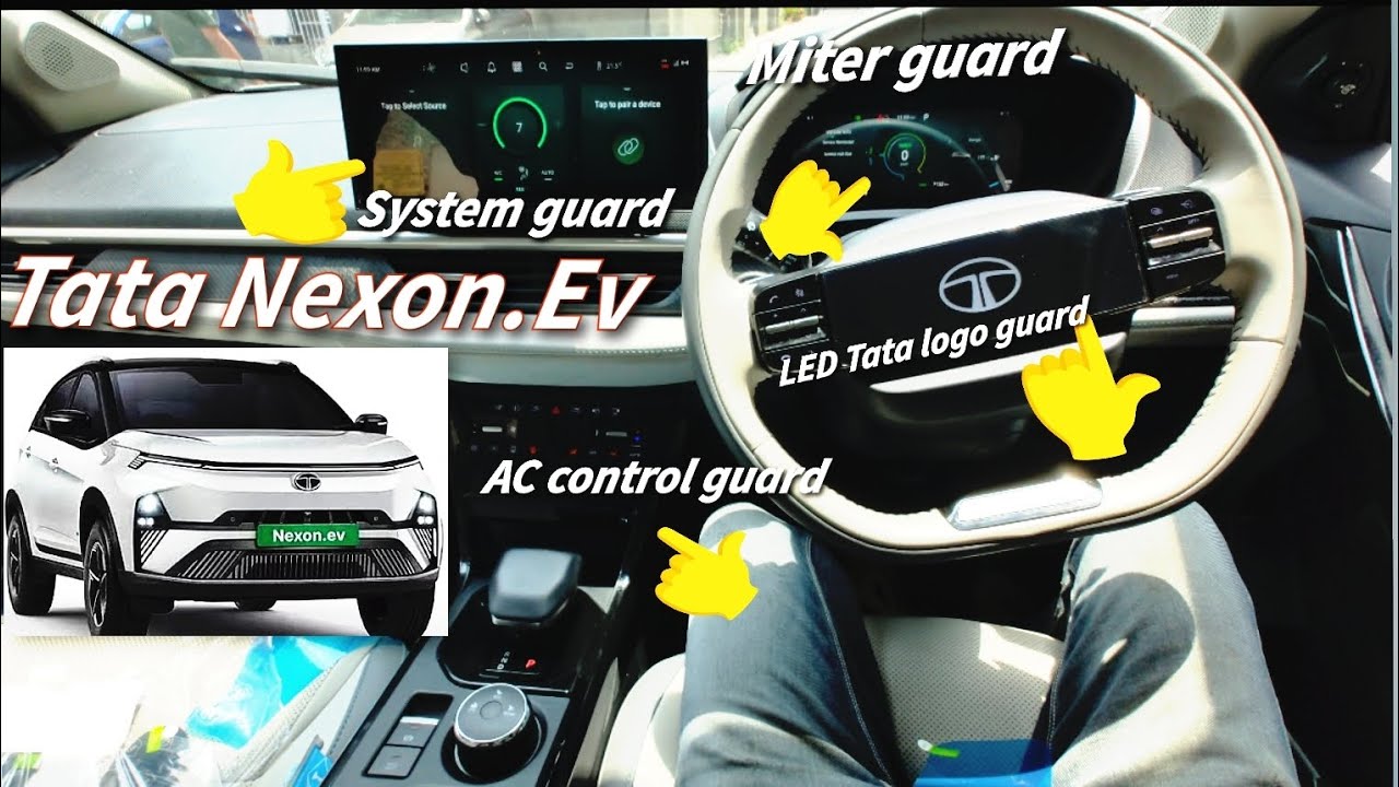 Nexon Touch screen guard speed Miter guard AC climent touch steering ...