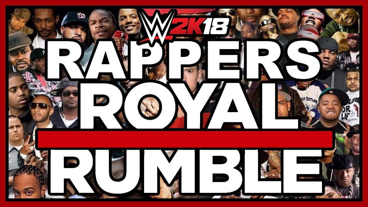 WWE 2K18 - EPIC RAP BATTLE ROYAL - YouTube