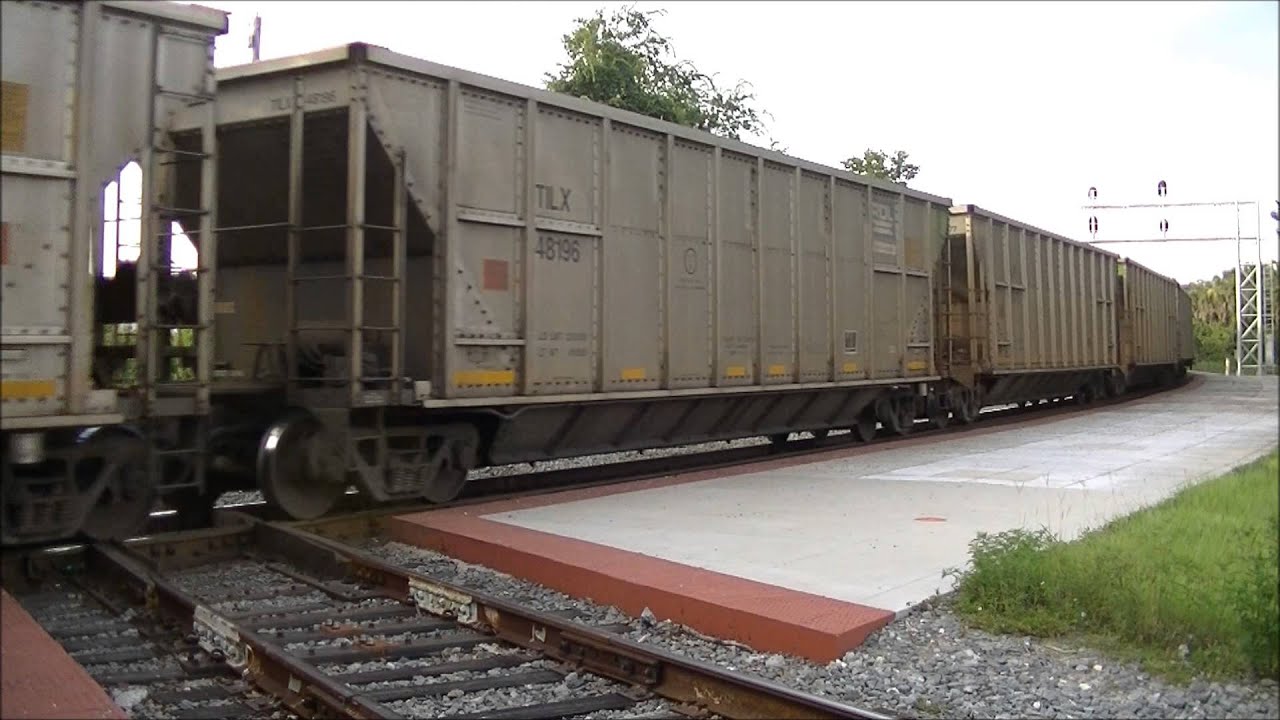 Foreign Power Ocala Fl. NS 8085 CSX 898, 4721, 8863 - YouTube