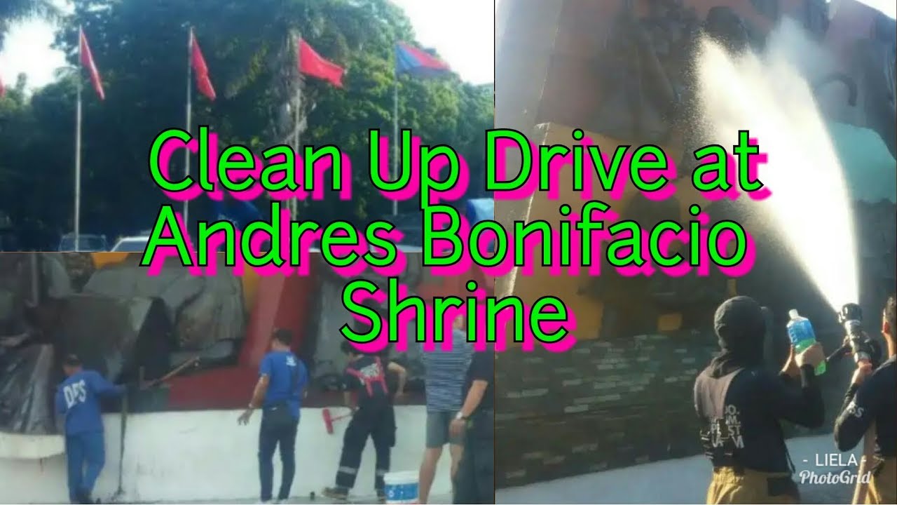 Mayor Isko | Clean up drive at Andres Bonifacio Monument - YouTube