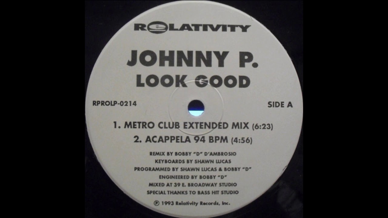 Johnny P - Look Good (Inner City Club Remix) - YouTube