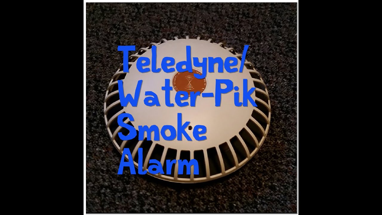 Teledyne/Water-Pik D-1 Smoke Alarm Part 1 (Overview) - YouTube