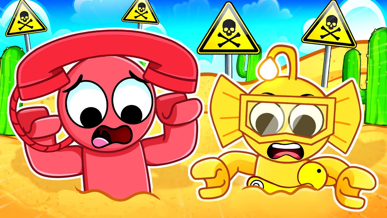 Can TELE & BAILEY SPRUNKI ESCAPE ALL QUICKSAND TRAPS In Roblox ...