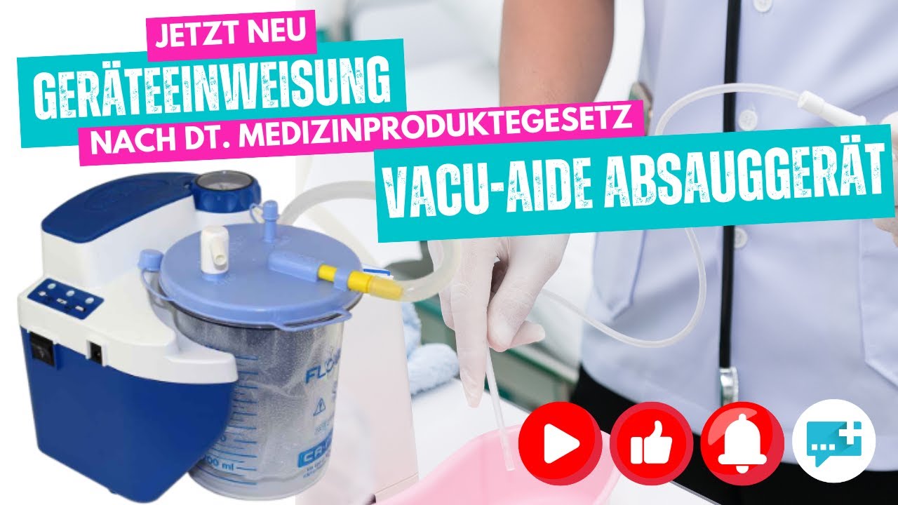 Vacu-Aide Absauggerät: Verwendungszweck, Kontraindikationen ...
