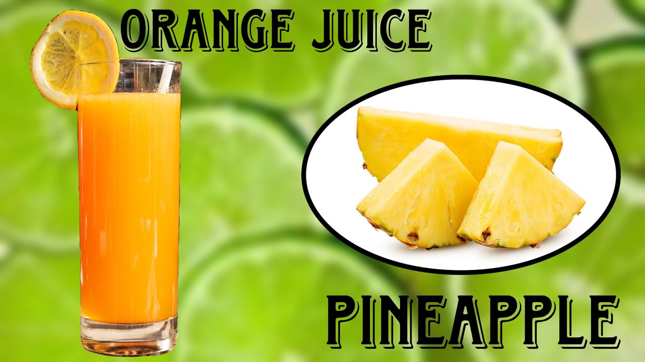 MAKING FRESH ORANGE JUICE AND CUTTING PINEAPPLE - YouTube