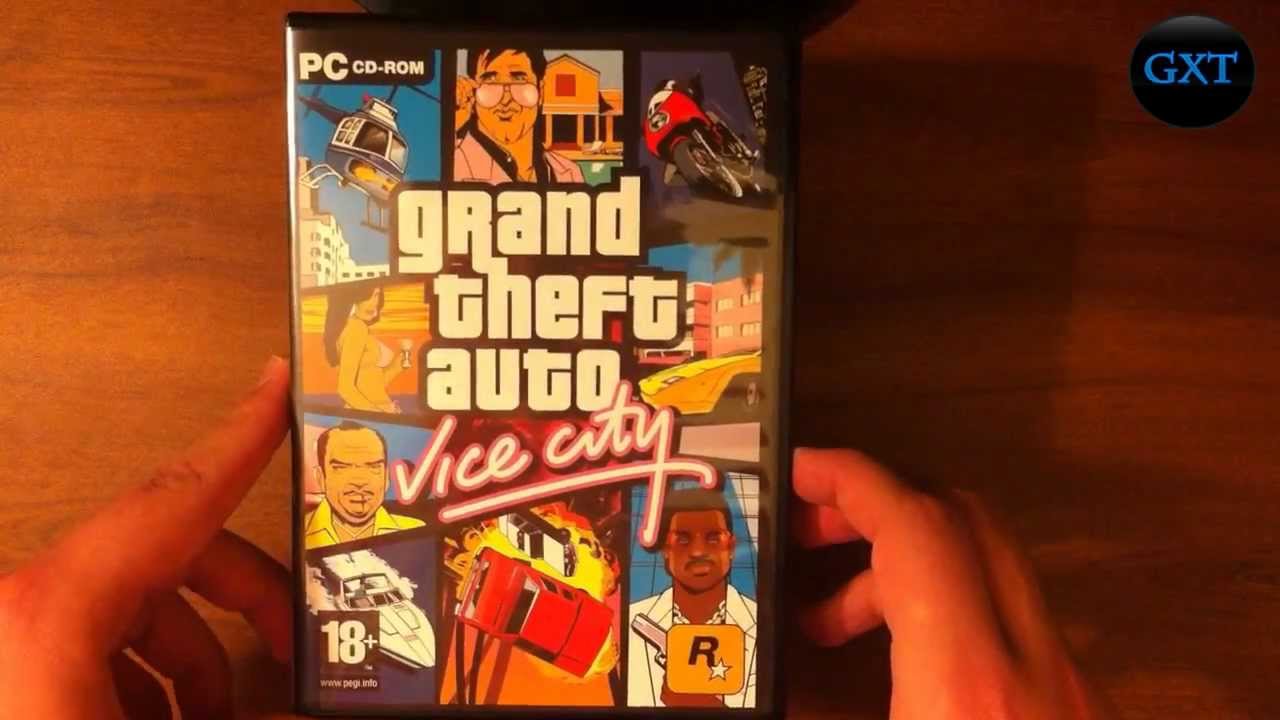 (GTA) Grand Theft Auto: Vice City (2002) Video Game Unboxing-Overview ...